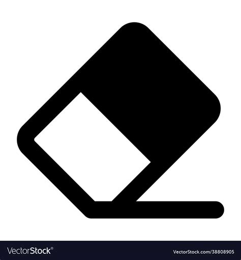 Eraser Royalty Free Vector Image Vectorstock
