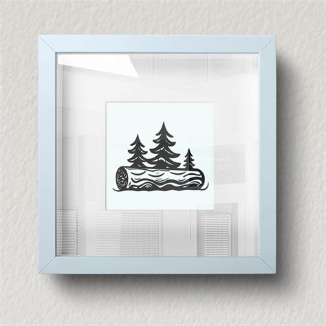 Yule Log Scene Svg Png Dxf Instant Download For Cricut Silhouette