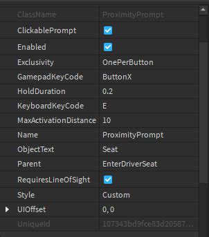 Proximity Prompt Script Scripting Support Developer Forum Roblox