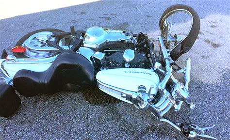 Motorcyclist Injured In Cantonment Crash