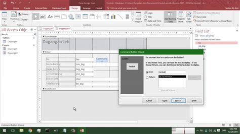 belajar microsoft access youtube
