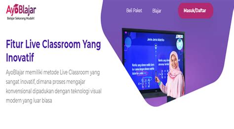 Aplikasi E Learning AyoBlajar Fasilitasi Siswa Belajar Di Rumah