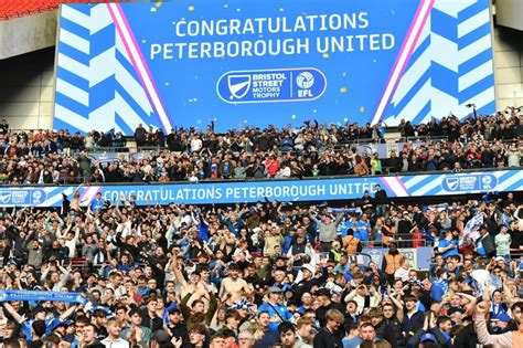 Are You In Our Peterborough United Fans Gallery From Wembley