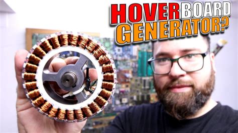 HoverBoard MOTORS For Wind Turbine More Teardown YouTube
