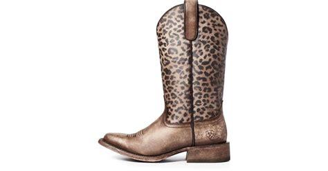 Ariat Circuit Savanna Western Boot In Brown Lyst