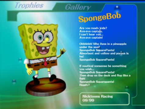 Spongebob Trophy In Ssbm Screenshot By Cristiandarkradx2496 On Deviantart