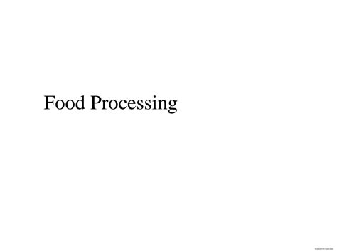 Solution Food Processing What Is Food Processing Examples Of Food