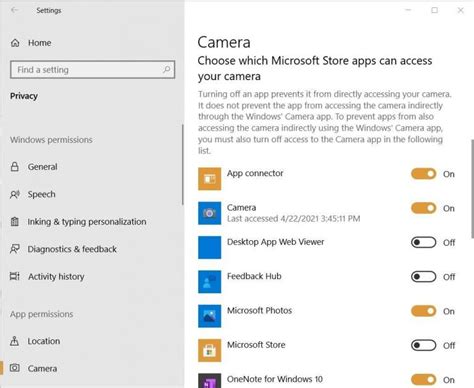 How To Set Up Camera Privacy Settings In Windows TechRepublic