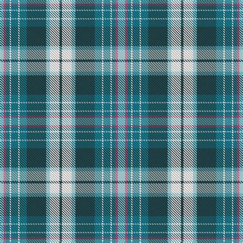 Padrão sem emenda de tartan textura de tecido Vetor Premium