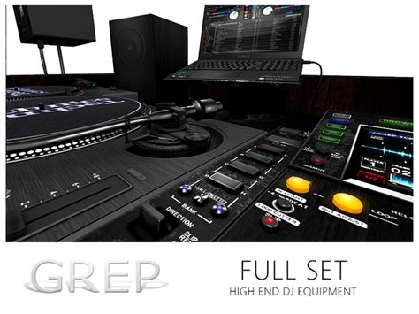 Second Life Marketplace Grep Dj Full Set
