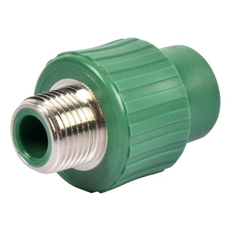Conector Macho Con Rosca 25 32 X 1 2 Pulgada Verde Tuboplus The Home