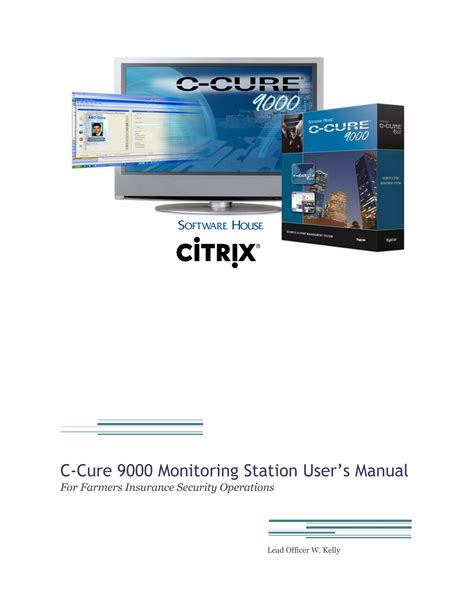 Ccure 9000 Monitoring Station Users Manual Pdf
