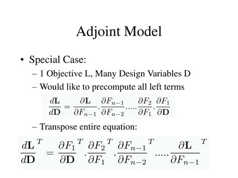 Ppt A Discrete Adjoint Based Approach For Optimization Problems On 3d Unstructured Meshes