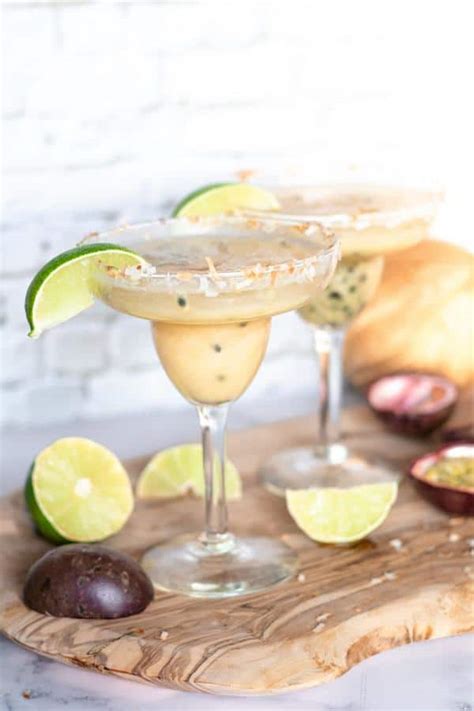 Passionfruit Coconut Hawaiian Margarita Recipe Easy And Simple