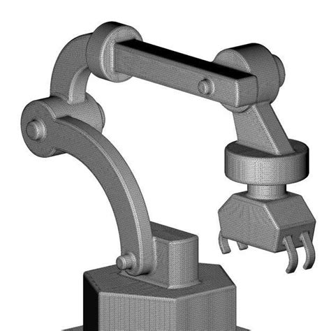 Educational Robot Arm Toy 3d Model Cgtrader