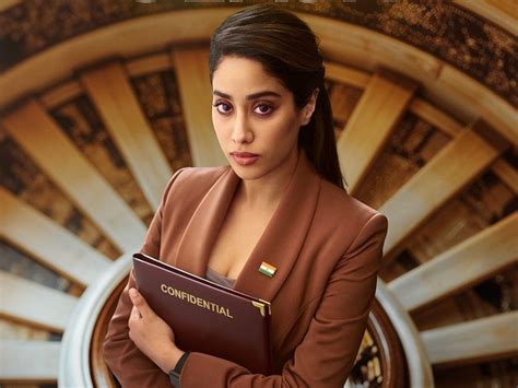 Ulajh Poster Dropped Jhanvi Kapoor Holding Back The Mystery Of The