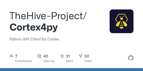 Github Thehive Projectcortex4py Python Api Client For Cortex