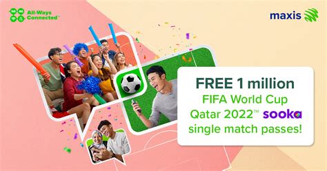 Maxis Offers FREE 1 Million FIFA World Cup Qatar 2022 Sooka Single