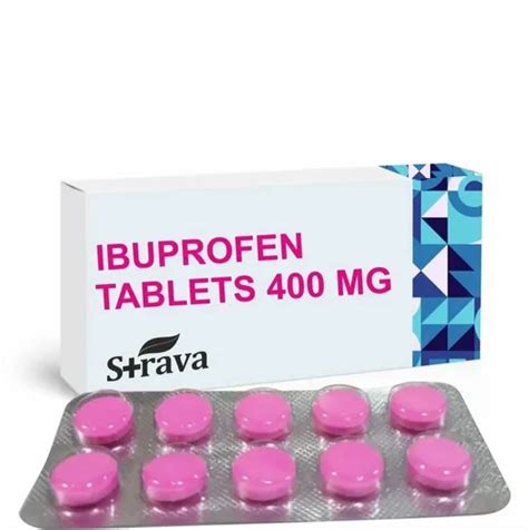 Ibuprofen Tablets Bp 400 Mg At ₹ 100box Tablets In New Delhi Id 2849821907191