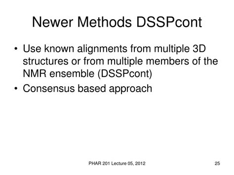 Ppt Secondary Structure Assignment From Structure Powerpoint