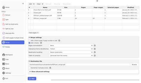 Pdfsam Basic Workspaces Pdfsam