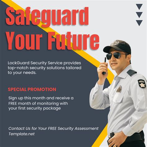 Free Security Service Templates To Edit Online