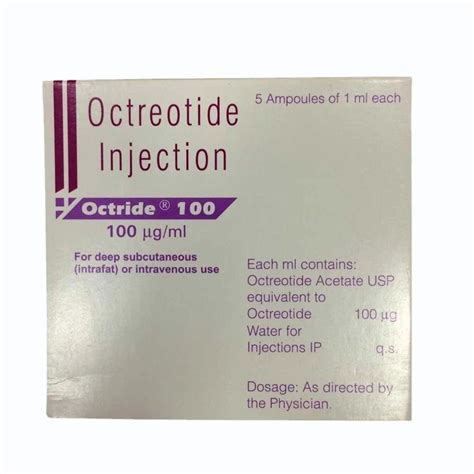 Octride Octreotide Injection 100 Mcg At ₹ 550box In Kolkata Id