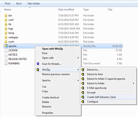 Winzip Creating Self Extracting Zip Files Codesteps