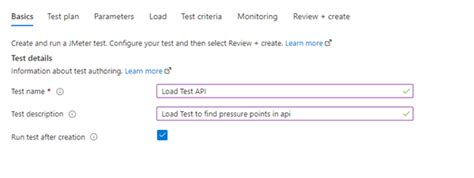 simulate high scale load for applications with azure load testing