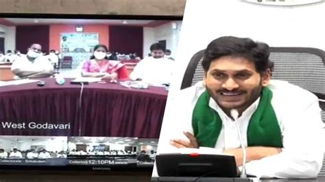 Ap Cm Jagan Video Conference With Farmers
