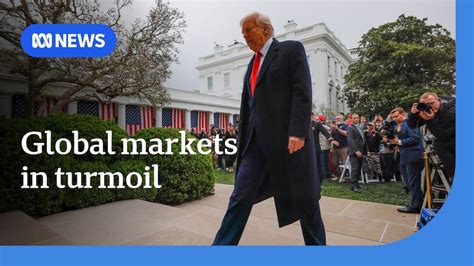 Global Markets Roiling From Donald Trumps Tariff Announcement Abc News