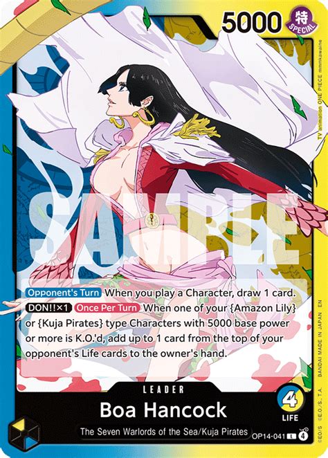Booster Pack The Azure Seas Seven Op14 Eb04 − Products｜one Piece
