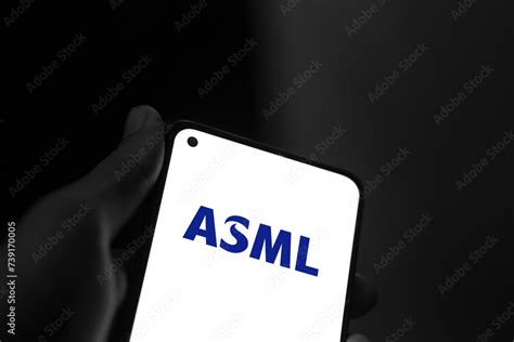 Dhaka Bangladesh 11 March 2024 Asml Logo Is Displayed On Smartphone