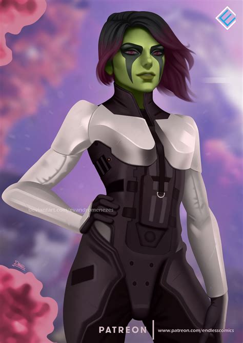 Gamora Гамора Guardians Of The Galaxy Стражи Галактики Marvel
