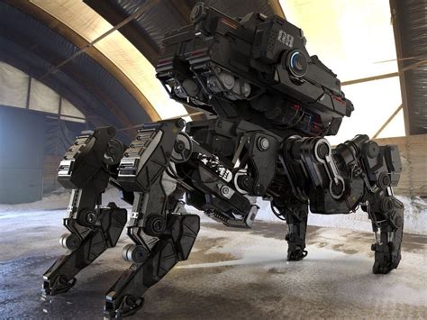 Concept Of Future Military Robots Rscarytechnology