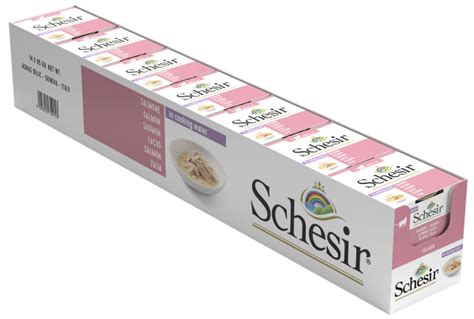 Schesir / Консервы Шезир для кошек Лосось в собственном соку (цена за ...