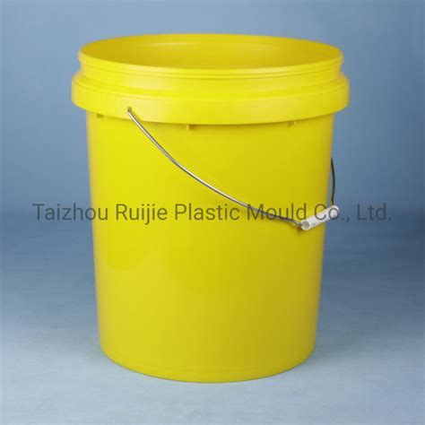 High Quality OEM Injection Molding Round Plastic Paint Bucket Mould