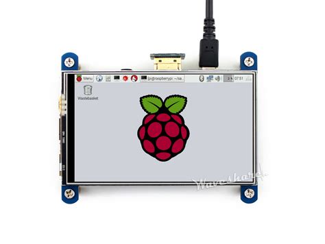 4inch Hdmi Lcd 800×480 Ips Waveshare 4 Touch Screen Lcd Hdmi