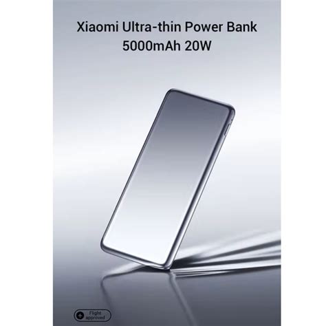 Xiaomi Ultra Slim Power Bank 5000mAh Best Price Fast Delivery