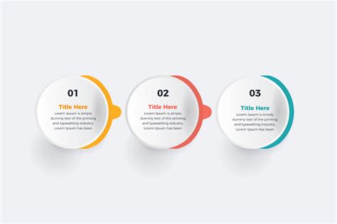 3 Steps Infographic Presentation Design Graphic By Graphixtstock
