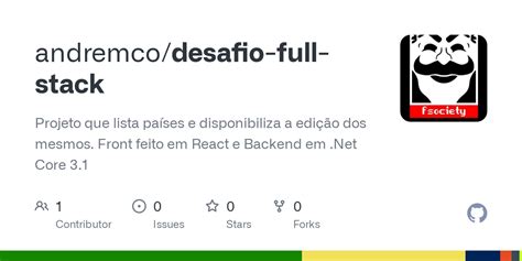 Github Andremco Desafio Full Stack Projeto Que Lista Pa Ses E Disponibiliza A Edi O Dos
