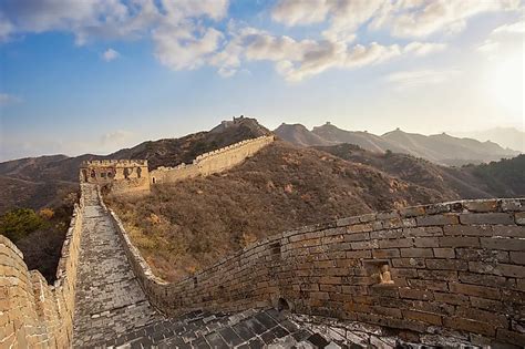 Great Wall Of China From Satellite View