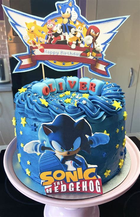 Sonic Birthday Cake Ideas Images Pictures Artofit