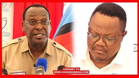 MBOWE AJIBU SAKATA LA MVUTANO NA LISSU SIJAWAHI KUMNYIMA MTU NAFASI YA