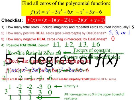 Ppt Section 25 Complex Zeros The Fundamental Theorem Of Algebra Powerpoint Presentation