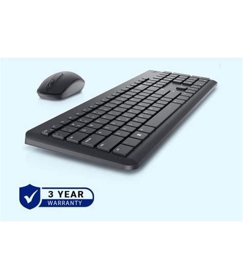 Dell Wireless Keyboard Mouse Combo Km3322w