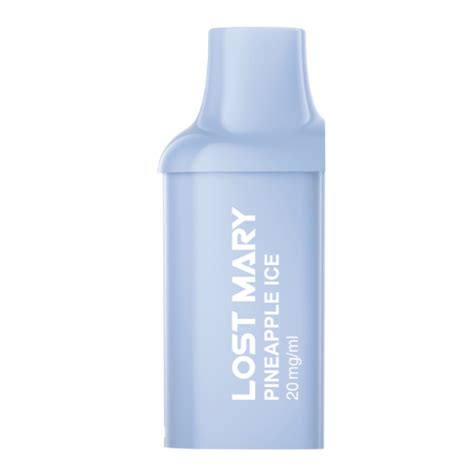 Genuine Lost Mary Bm600 Prefilled Pods 2pk Pineapple Ice From Lost Mary