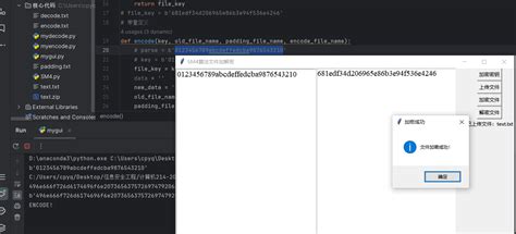 简单gui实现python Sm4算法加解密文件（10）python编的gui程序加密 Csdn博客