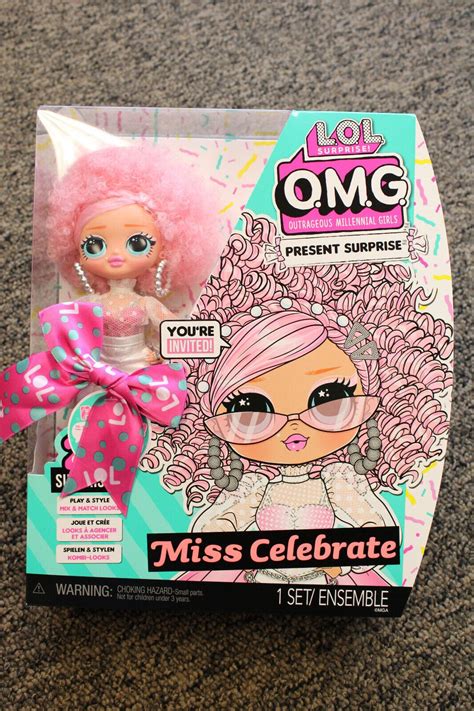 New Lol Surprise Omg Present Surprise Celebrate Fashion Doll 4550197825