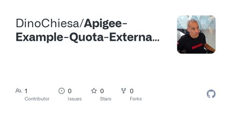 GitHub DinoChiesa Apigee Example Quota External Params